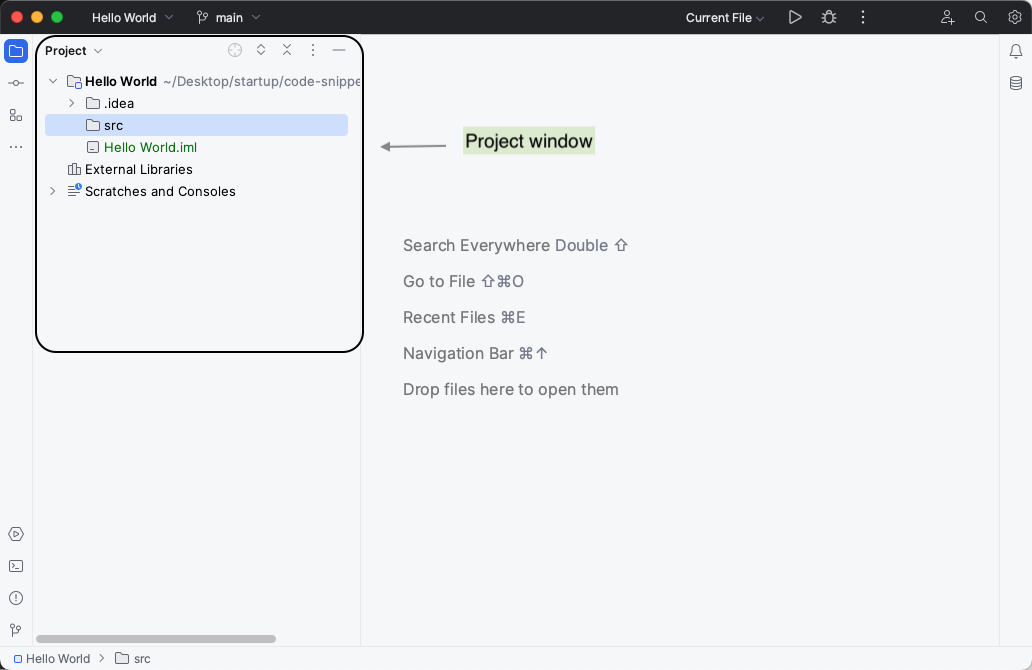 Creating Your First Java Application With IntelliJ IDEA Creating Your First Java Application With IntelliJ IDEA